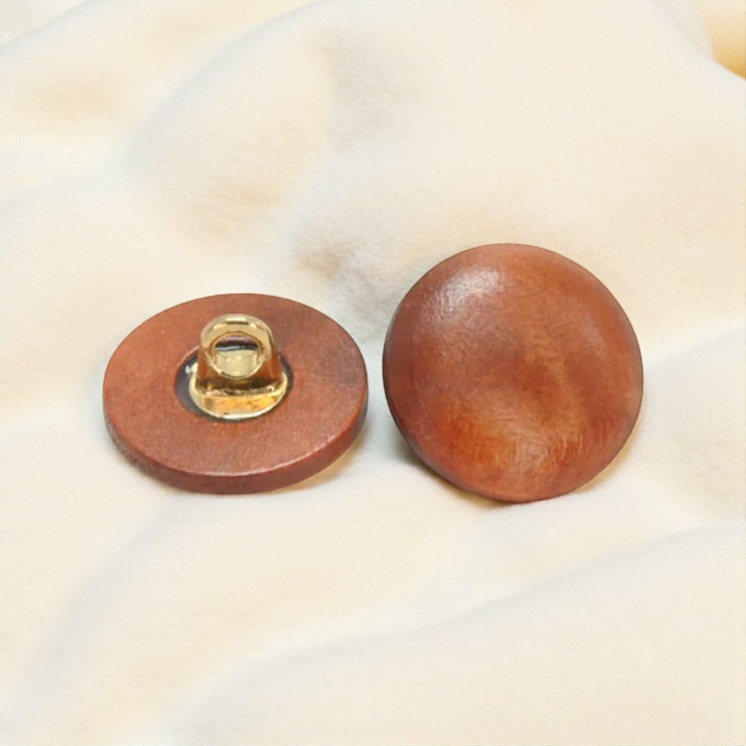 Rustic Wooden Shank Buttons | 15mm – Ani Accessories